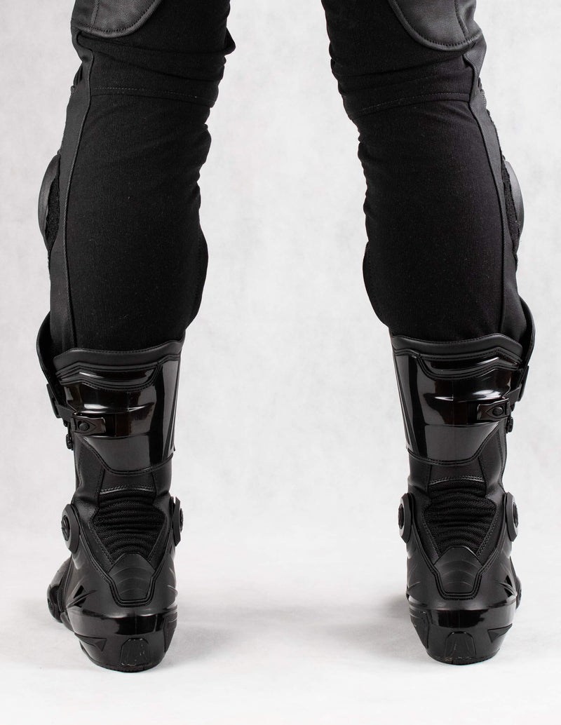 Motorcycle Boots: Hipora Waterproof with Speed Protectors | Andromeda Moto