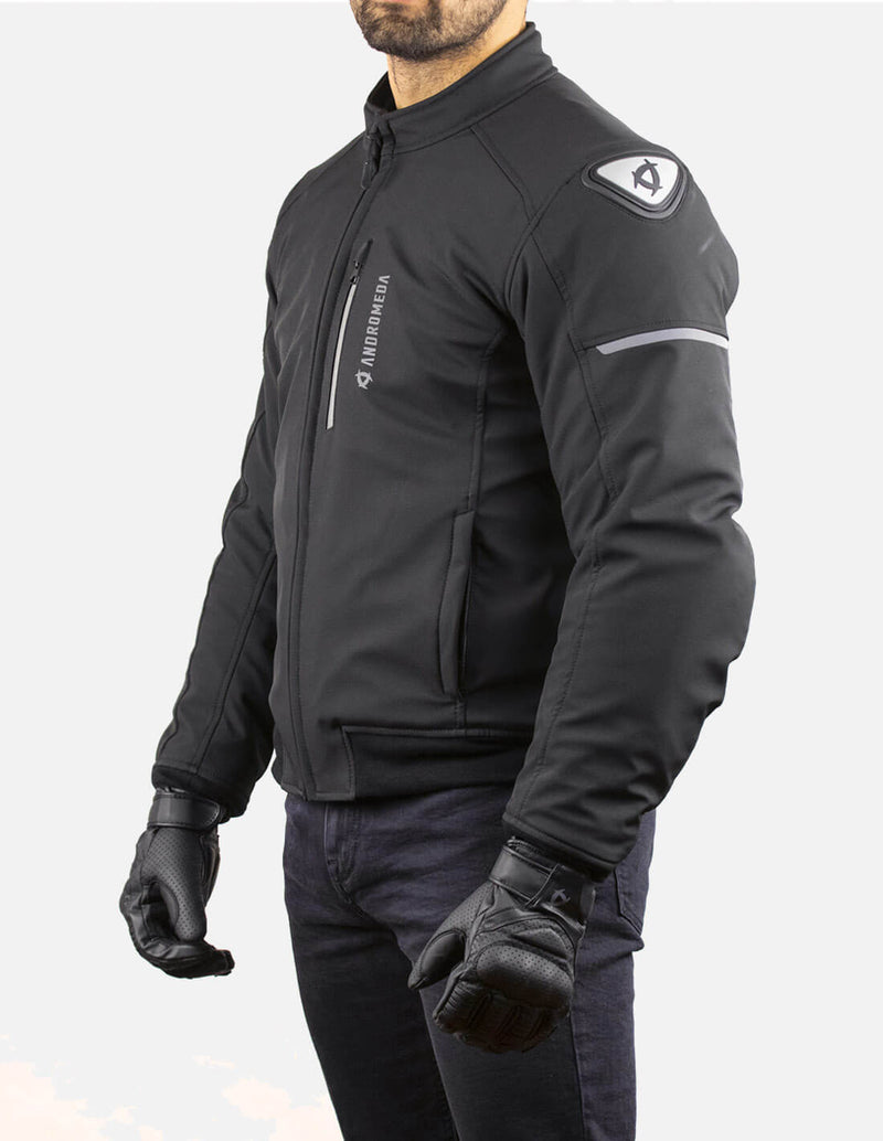 Urban motorcycle jacket with Kevlar | Kuiper Jacket | Andromeda Moto